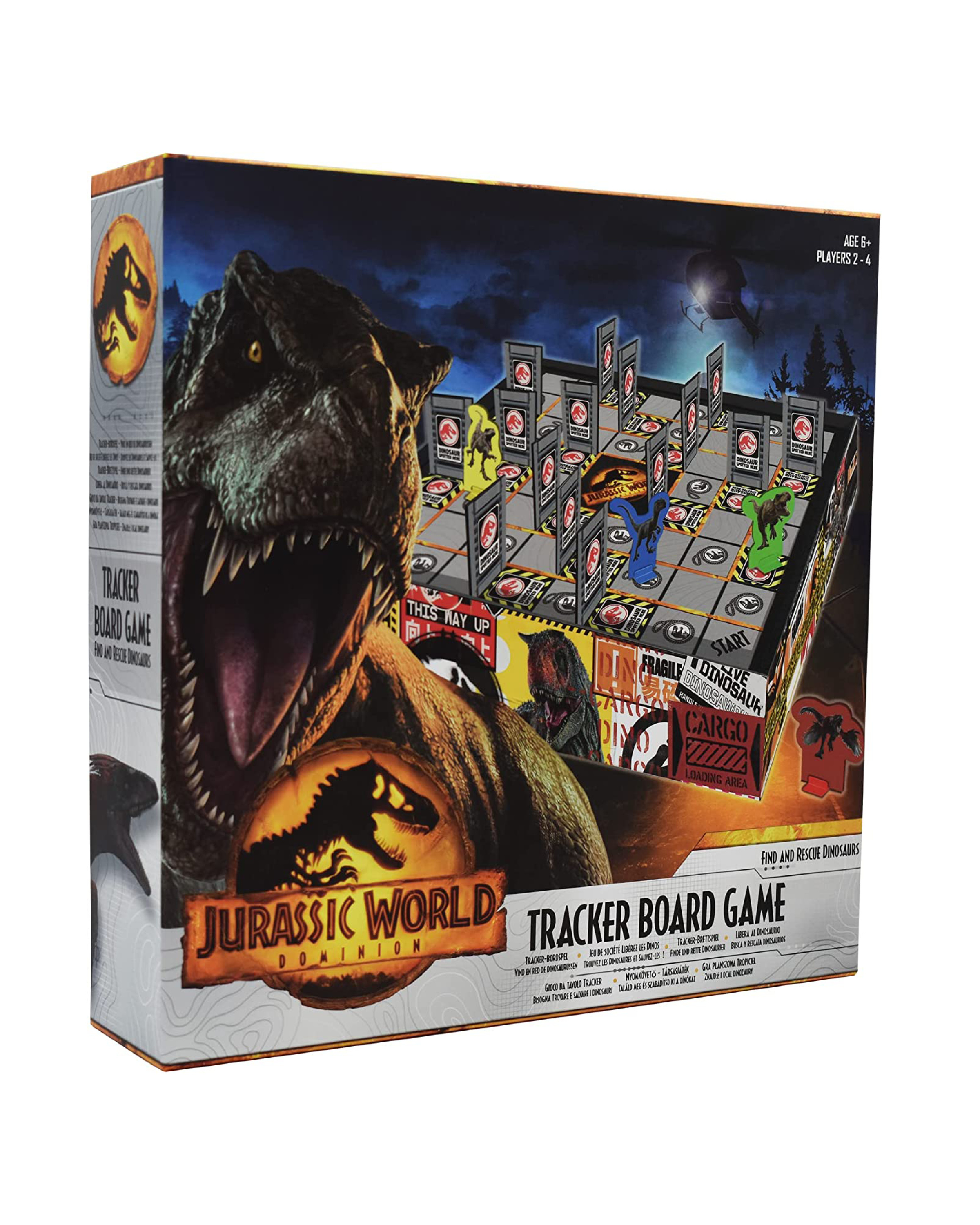 Jurassic World Tracker Board Game - Aldi Uk