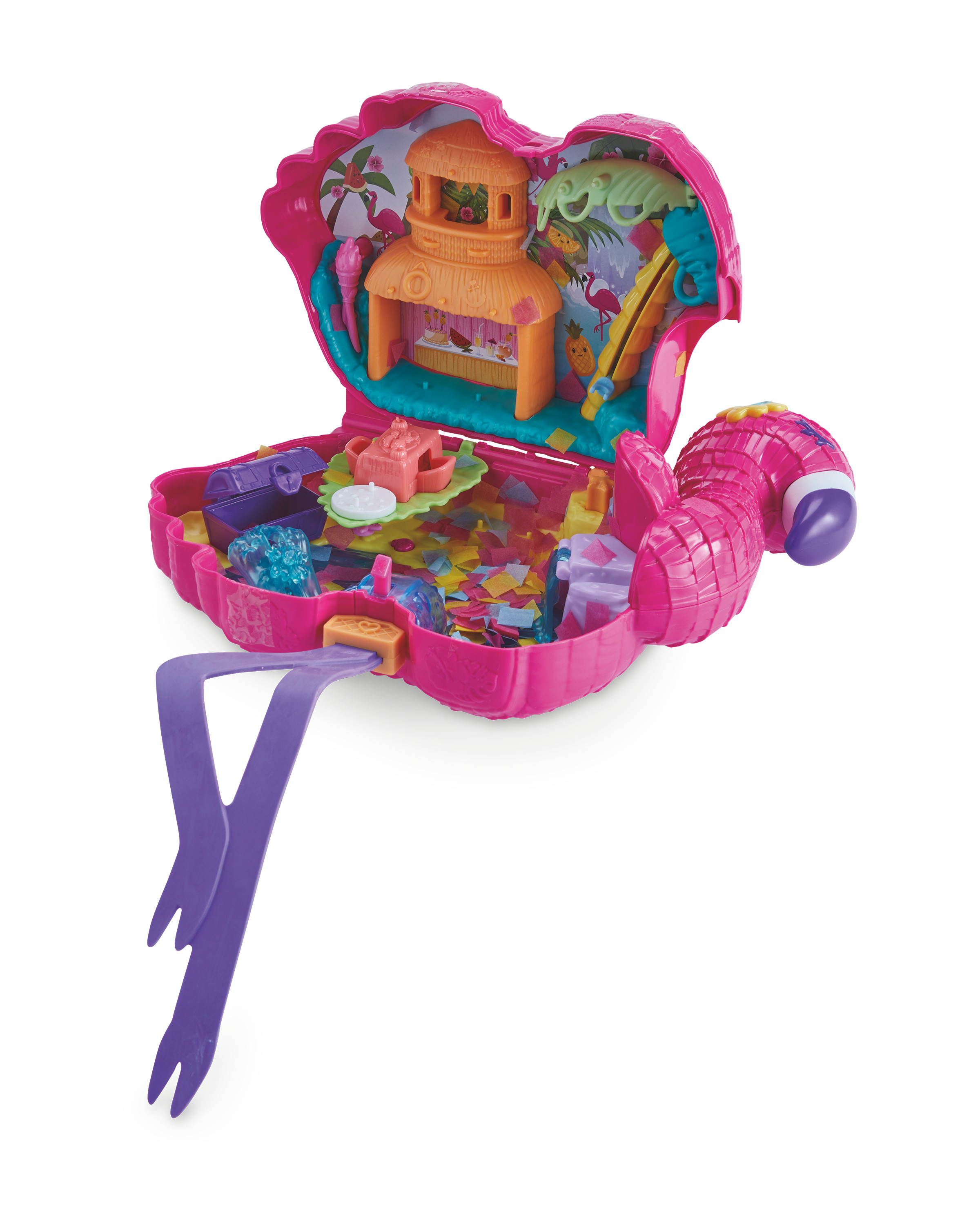 Polly Pocket Flamingo Party Playset Aldi Uk